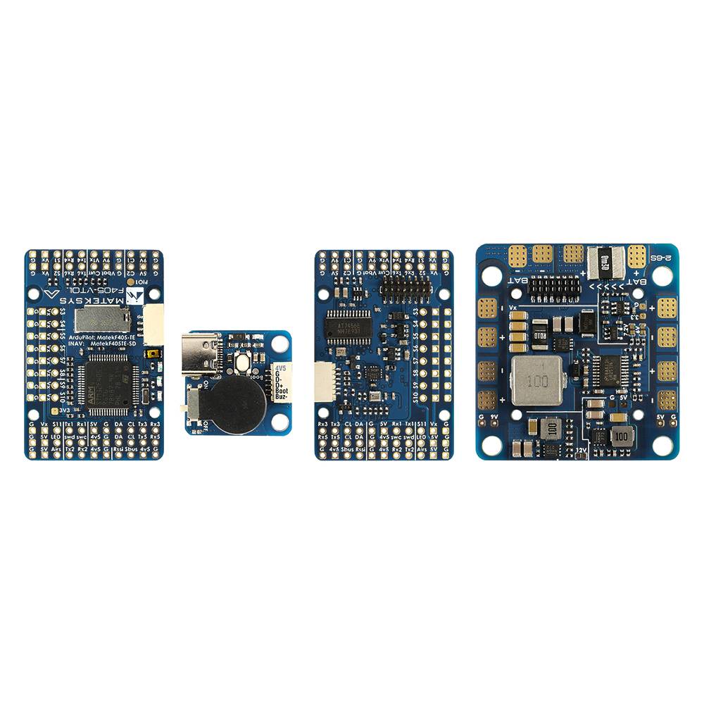 Matek F405 VTOL Flight Controller 25x25mm 35x35mm