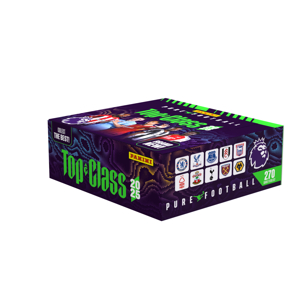 Panini TOP Class Premier League 2025 Soccer Cards Booster Box