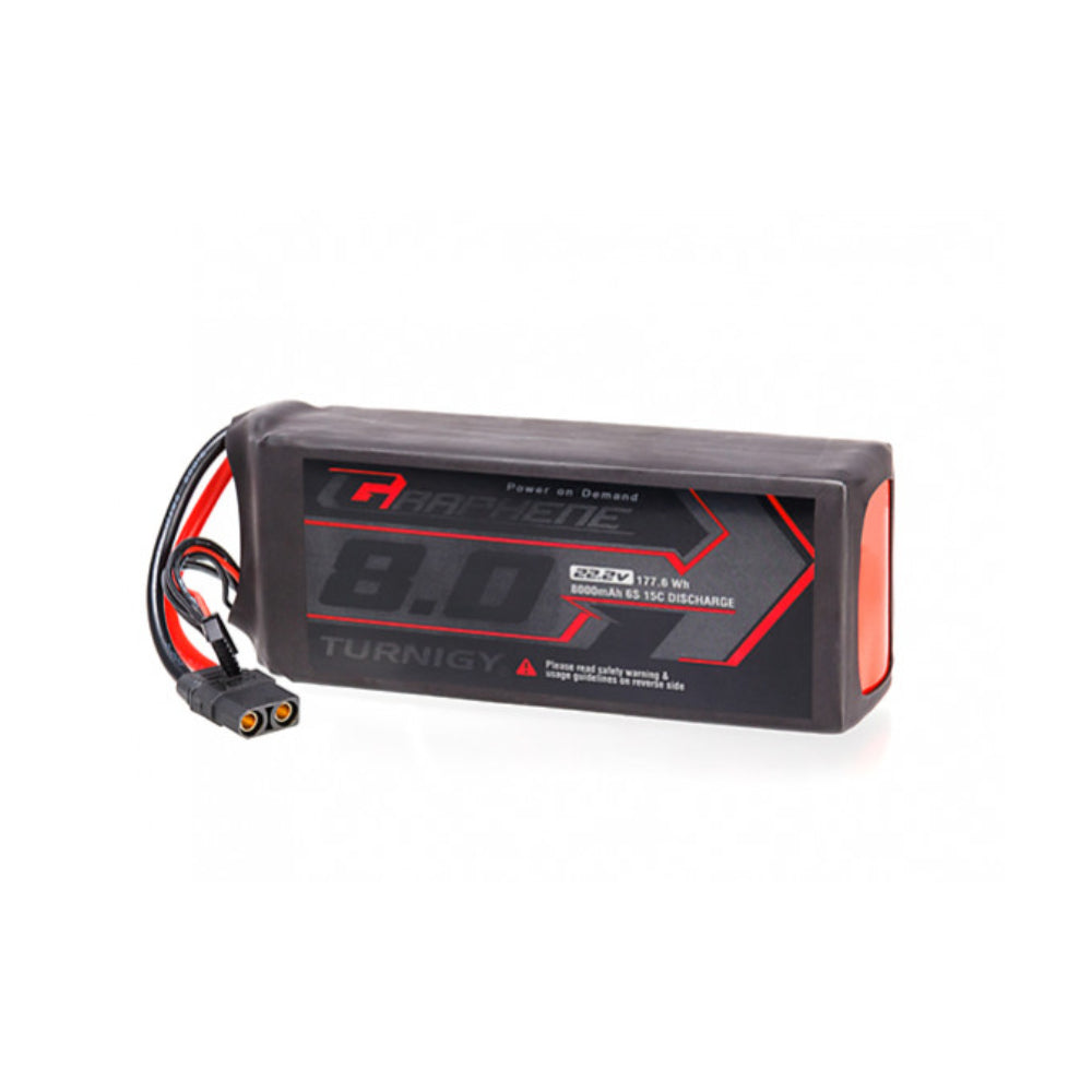 TURNIGY Graphene Professional 8000mAh 6S 15C 22.2V LiPo Battery Pack X