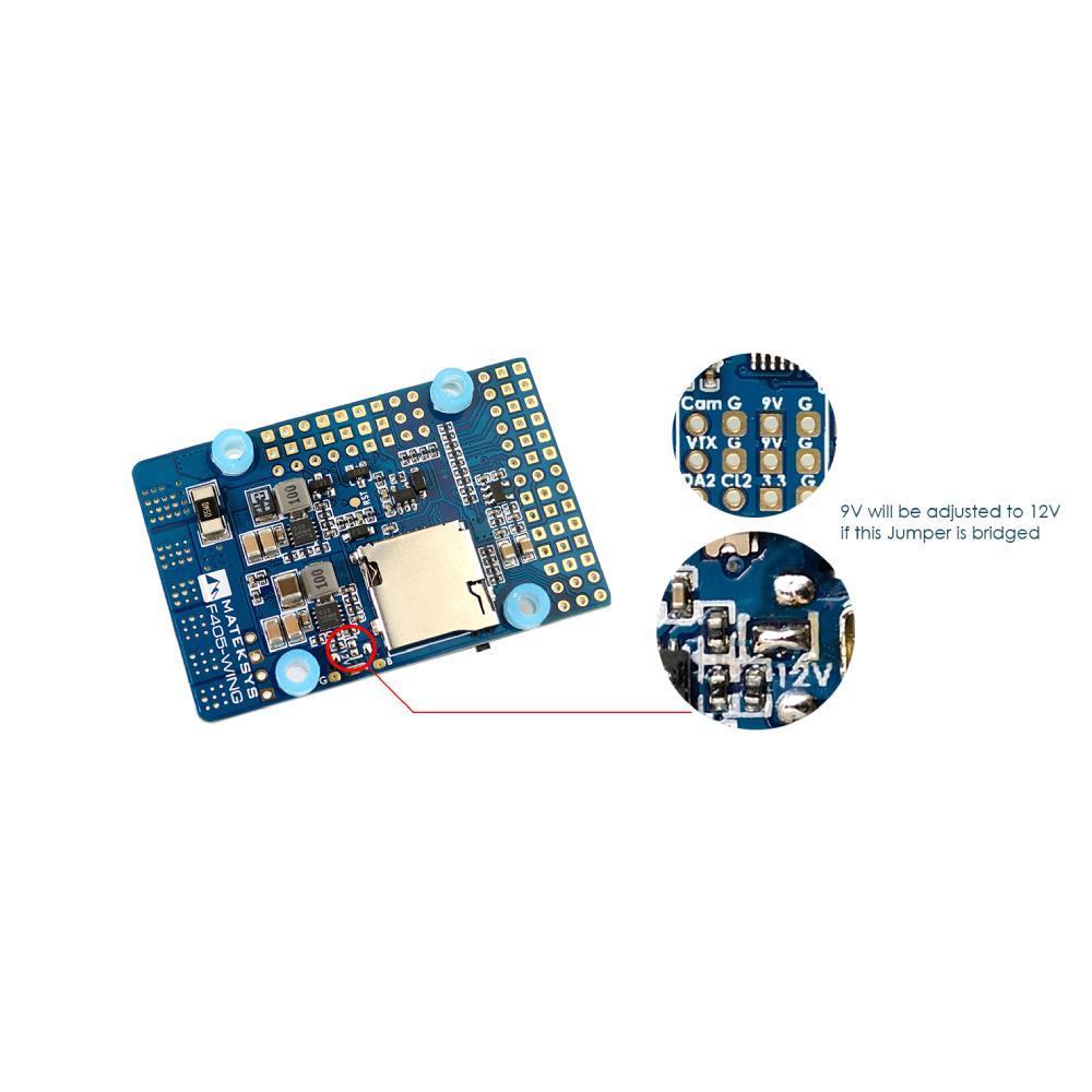 Matek F405-WING Flight Controller 30.5x30.5mm